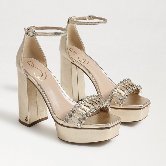 Sam Edelman | Shoes | Sam Edelman Ninette Platform Heel Sandals | Poshmark